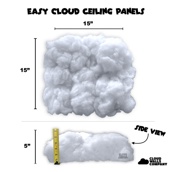 Cloud Ceiling Panels | LED Cloud Light - TikTok – Cloud Walls Company