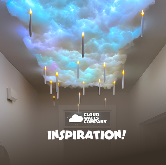 Cloud Ceiling Panels | LED Cloud Light - TikTok – Cloud Walls Company