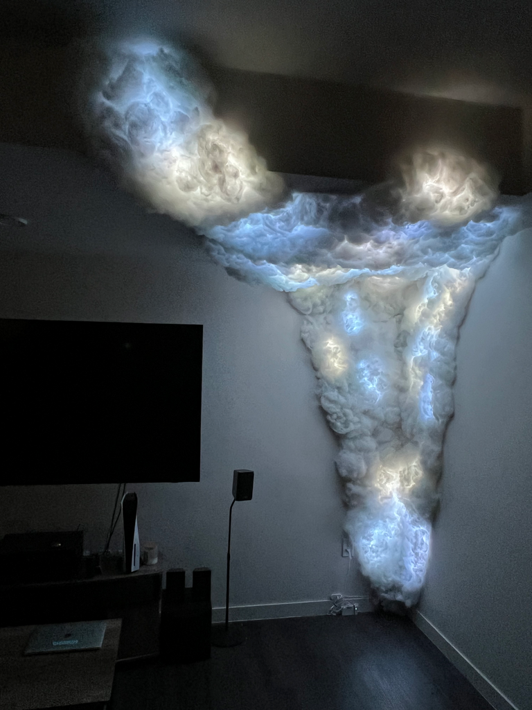 Cloud Ceiling Panels | LED Cloud Light - TikTok – Cloud Walls Company