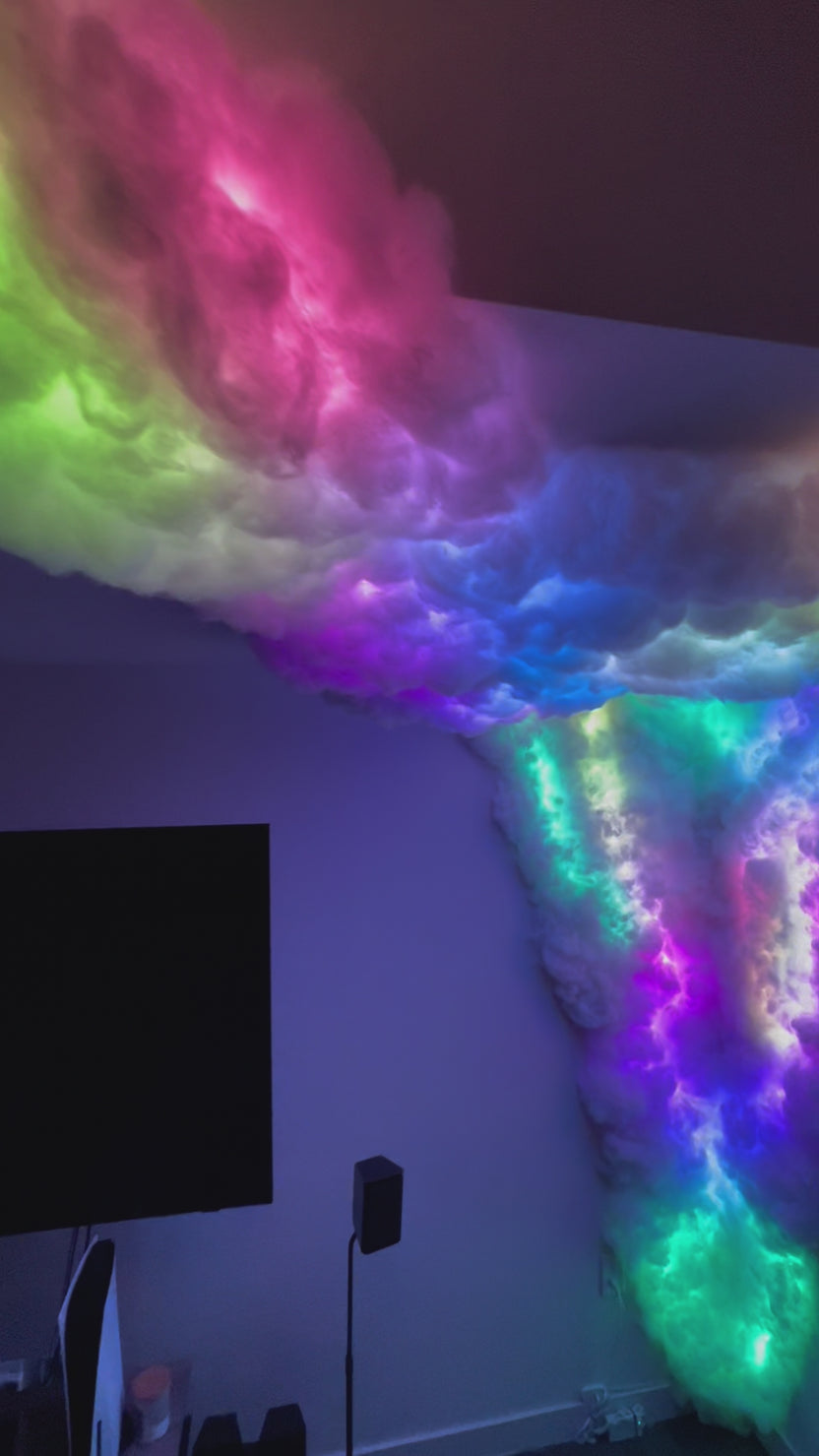 Cloud Ceiling Panels | LED Cloud Light - TikTok – Cloud Walls Company